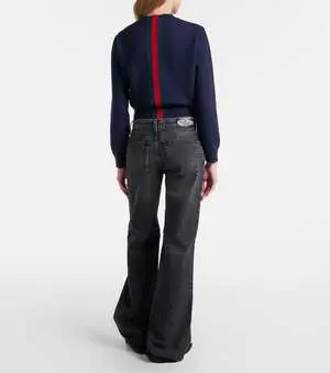 Gucci Horsebit Wide-leg Jeans
