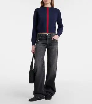 Gucci Horsebit Wide-leg Jeans