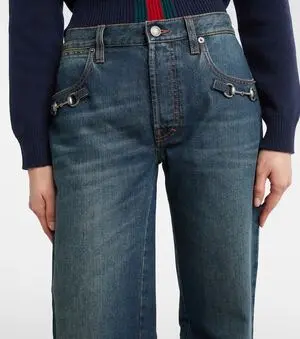 Gucci Horsebit Straight Jeans