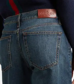 Gucci Horsebit Straight Jeans