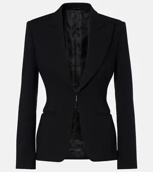 Gucci Wool-blend Blazer - Black