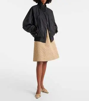 Gucci Gg Cotton-trimmed Jacket