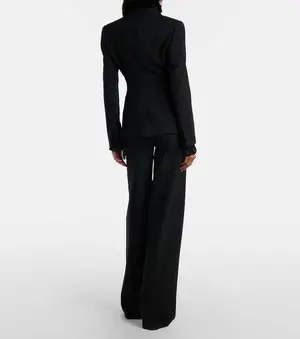 Gucci Wool-blend Straight Leg Trousers