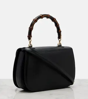 Gucci Bamboo 1947 Medium Top-handle Bag - Black