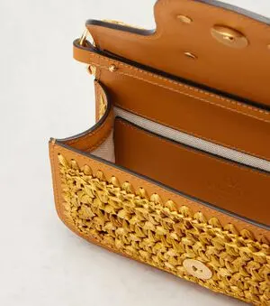 Valentino Garavani Locò Small Crochet Shoulder Bag