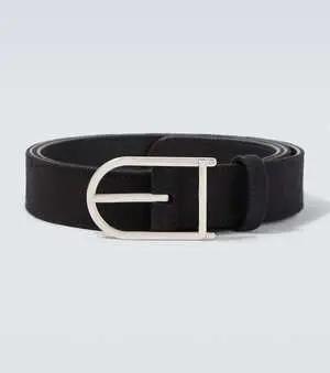 Gucci Gg Canvas Belt - Black