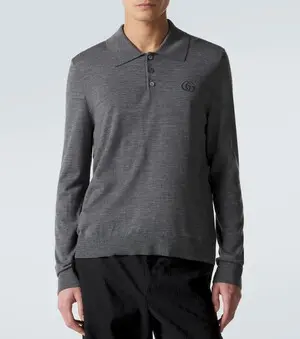 Gucci Double G Wool Polo Sweater