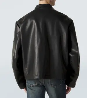 Gucci Horsebit Leather Jacket