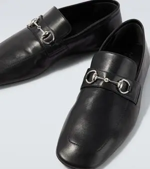 Gucci Horsebit Leather Loafers