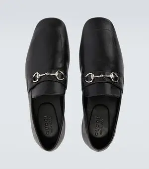 Gucci Horsebit Leather Loafers