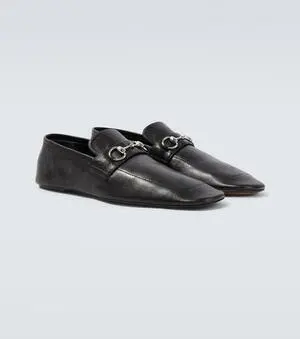 Gucci Horsebit Leather Loafers