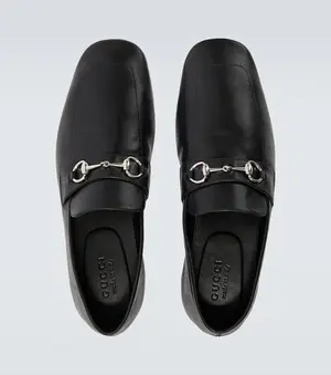 Gucci Horsebit Leather Loafers