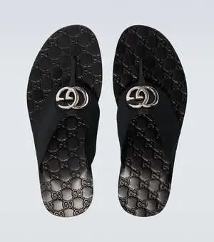 Gucci Riviera Double G Thong Sandals