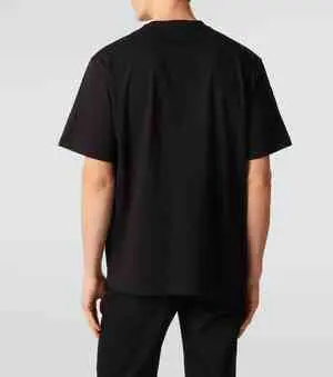 Gucci Logo Cotton And Silk Jersey T-shirt - Black