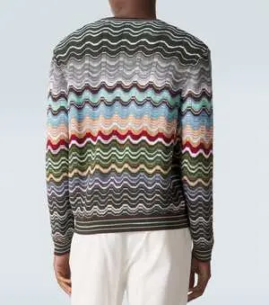 Missoni Zigzag Cotton-blend Sweater - Multicoloured