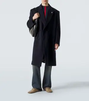 Gucci Double-breasted Cashmere Coat