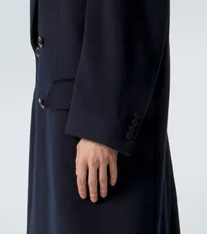 Gucci Double-breasted Cashmere Coat