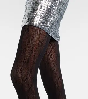 Gucci Gg Pattern Tights
