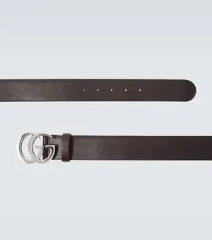 Gucci Flat Marmont Leather Belt