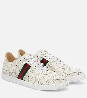 Gucci Perforated Sneakers For Women