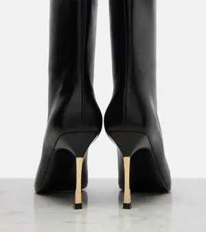 Gucci Bombshell Leather Knee-high Boots