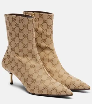 Gucci Mid Heel Booties