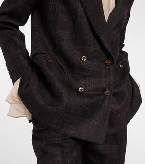 BLAZÉ MILANO Everynight Wool, Silk, And Linen Blazer