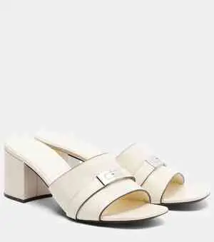 Tory Burch Leelee Leather Mules