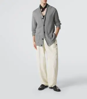 Giorgio Armani Pleated Tapered Trousers