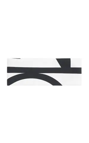 TOTEME Monogram Headband - White