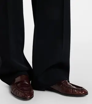 THE ROW Soft Leather Loafers