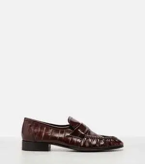 THE ROW Soft Leather Loafers