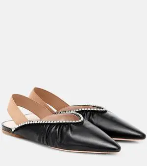 Miu Miu Pointed Toe Flats For Women