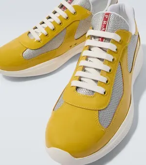 Prada America's Cup Sneakers - Yellow