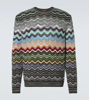 Missoni Zigzag Cotton-blend Sweater - Multicoloured