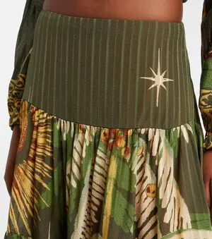 Johanna Ortiz Jacquard Maxi Skirt