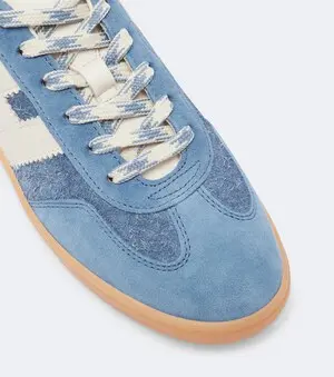 Hogan Suede Sneakers With Lace-up Closure - Blue