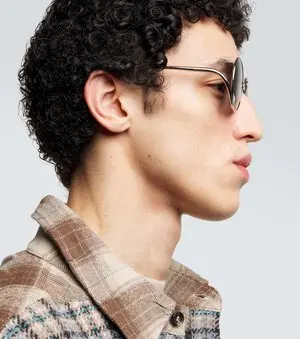 Loewe Round Frame Sunglasses - Silver