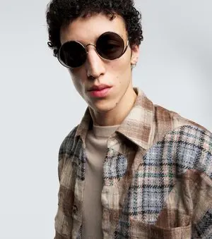 Loewe Round Frame Sunglasses - Silver