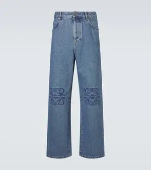 Loewe Anagram Straight Jeans