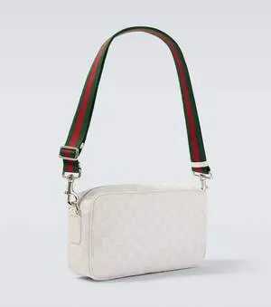 Gucci Gg Canvas Medium Crossbody Bag