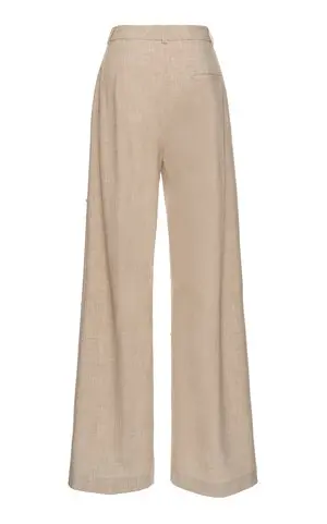 DES_PHEMMES Wide-leg Mid-rise Pants