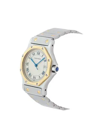 STEPHANIE WINDSOR Cartier Santos Octagon Vintage Watch