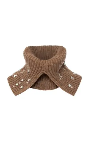 DES_PHEMMES Embellished Collared Top