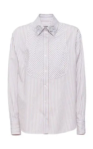 DES_PHEMMES Pleated Tux Shirt