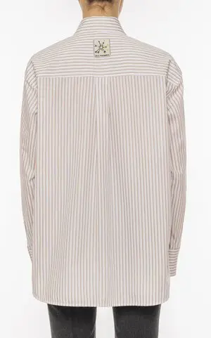 DES_PHEMMES Pleated Tux Shirt