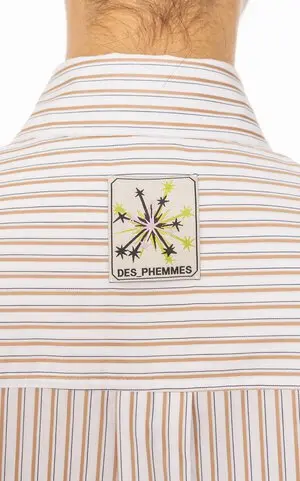 DES_PHEMMES Pleated Tux Shirt
