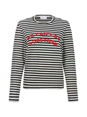 Alexander McQueen Striped Crew-neck Sweater