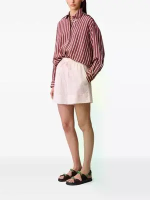 Claudie Pierlot Striped Drawstring Shorts
