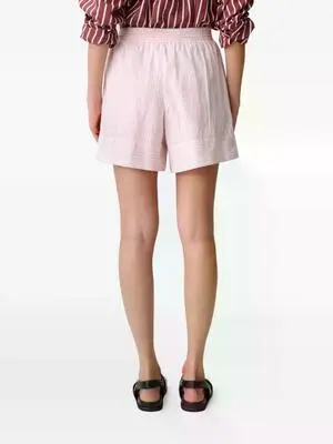 Claudie Pierlot Striped Drawstring Shorts